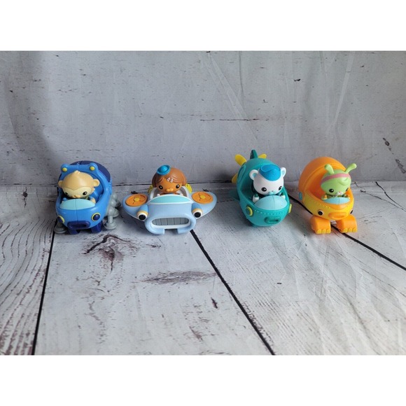 OCTONAUTS | Toys | Lot Of 4 Octonauts Above Beyond Gup Racers Vehicles ...